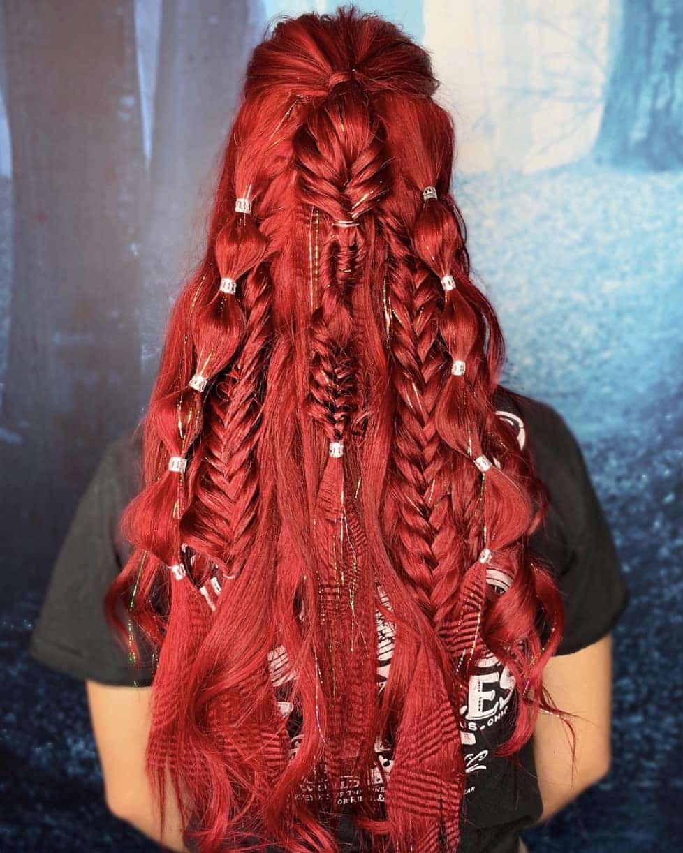 15 Modern Crimped Hair Ideas from The 80’s and 90’s