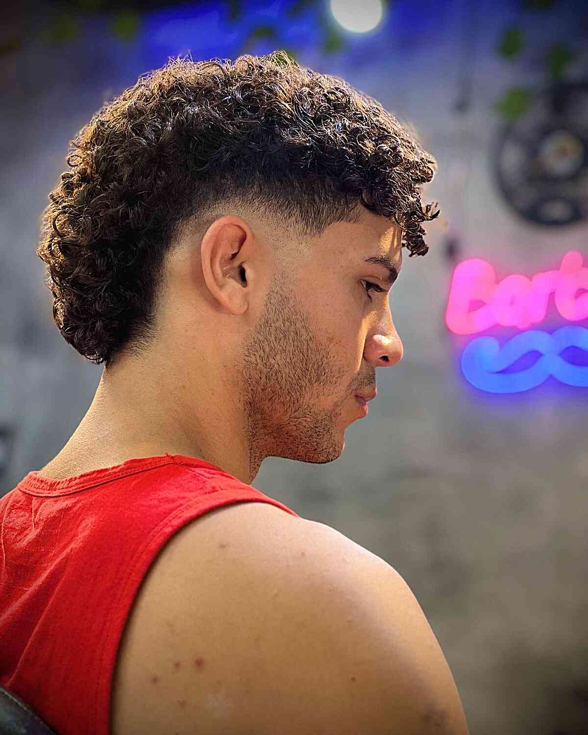 16 Awesome Examples of Curly Hair Fade Haircuts