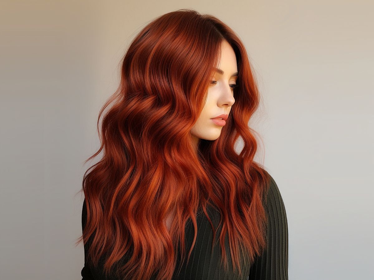 Copper Red Hair Color Chart