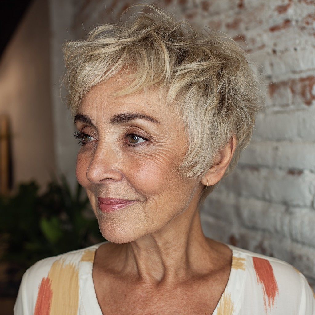 30 Radiant “Shattered” Pixie Cuts for Women Over 70 That Don’t Try Too ...