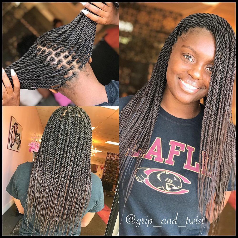 24 Senegalese Twist Styles to Try Right Now