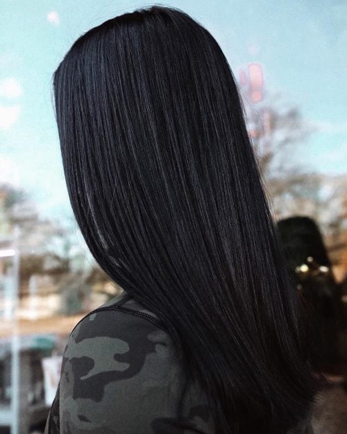 14 Fantastic Examples Of Jet Black Hair Colors You Have To See