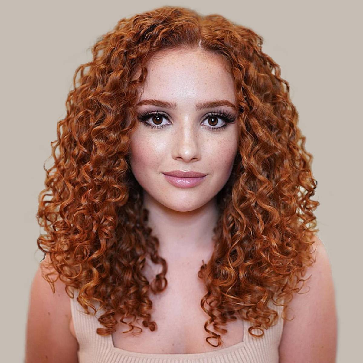 Loose Wavy Permed Hair