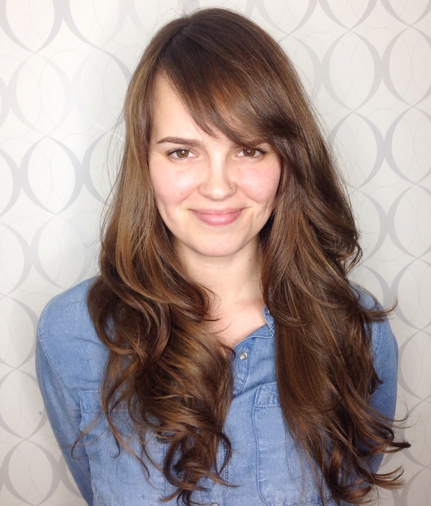 For Your Hair Bucket List: 46 Side-Swept Bangs