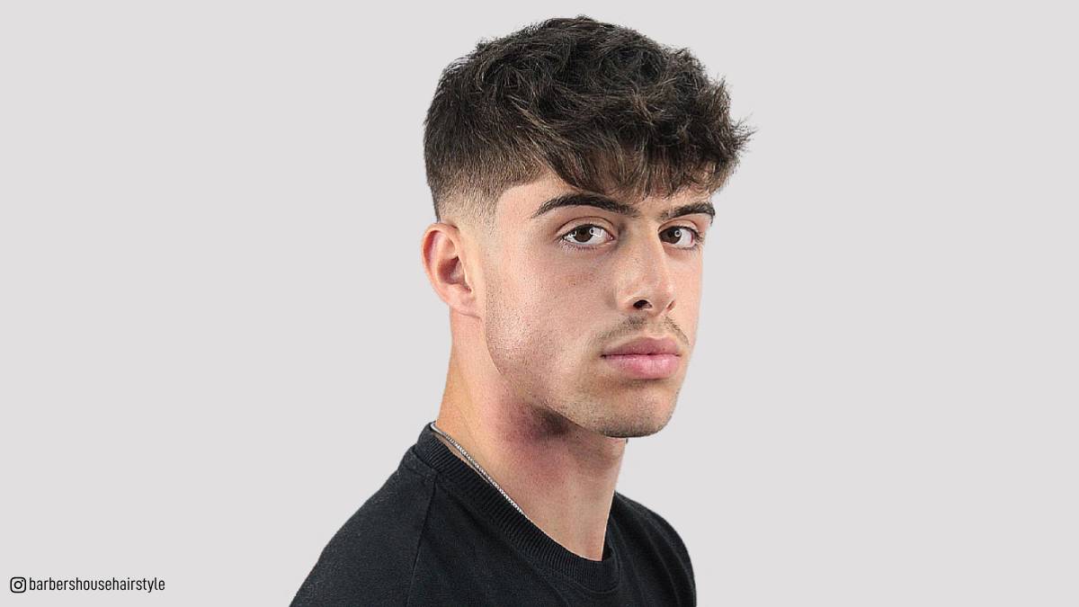 Short Haircuts For Men With Bangs